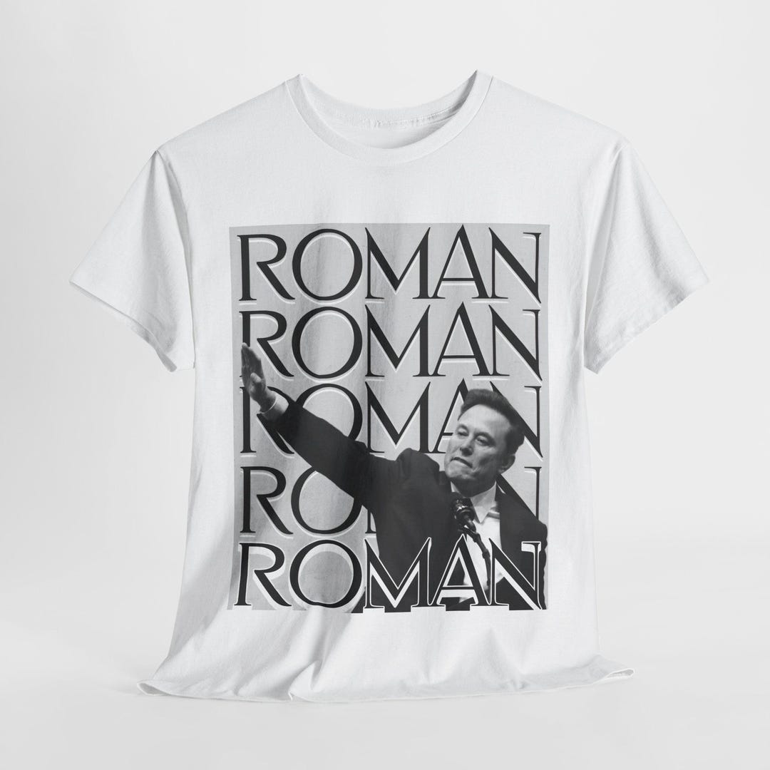USA FREE SHIPPING Elon Musk Roman Salute 2025 President Election Design ...