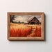 Printable Landscape Print, Barn in Field - Etsy