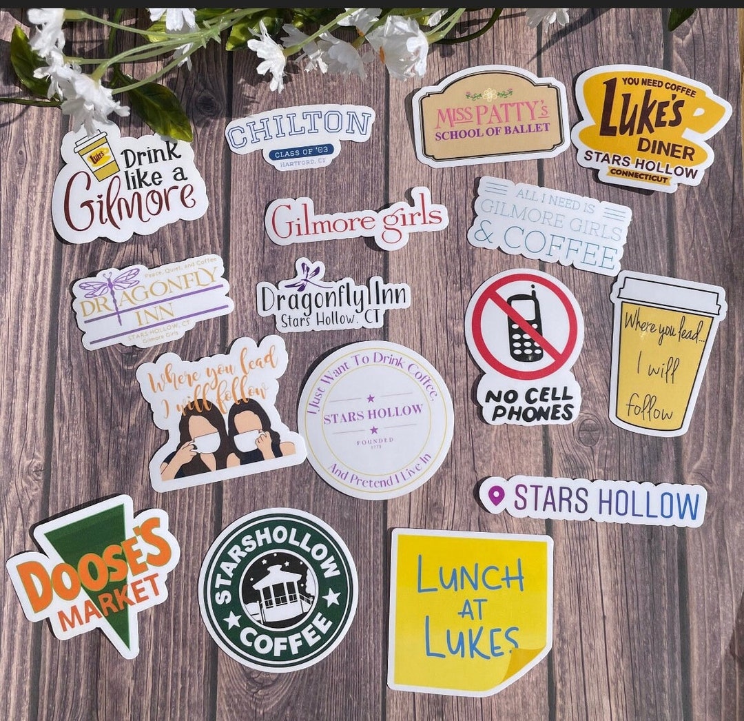 Gilmore Girls-themed Waterproof Sticker/magnet - Etsy