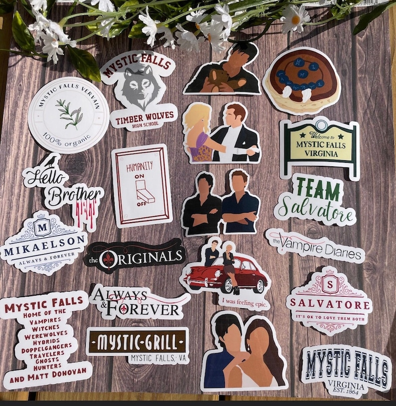 The Vampire Diaries-themed, Stefan and Damon Salvatore, the Mikaelsons ...