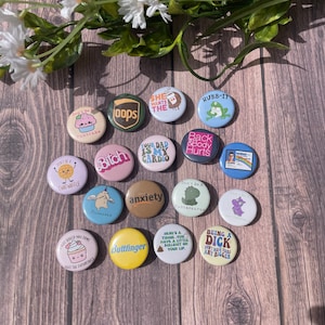 Inappropriate Quotes Pins - Etsy