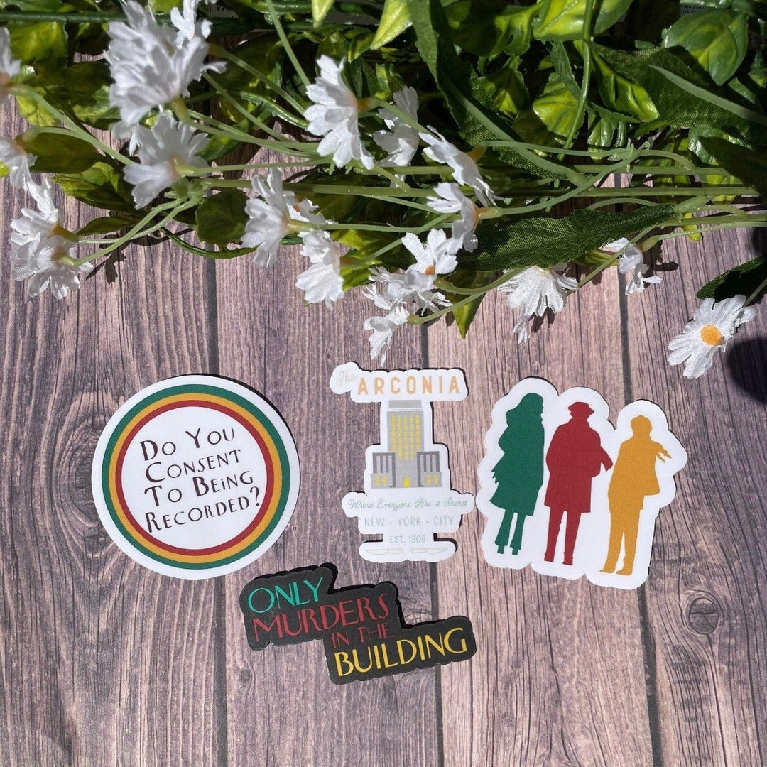 Only Murders in the Building-themed Waterproof Sticker/magnet - Etsy