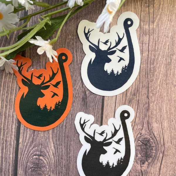 Hunting Sticker - Etsy