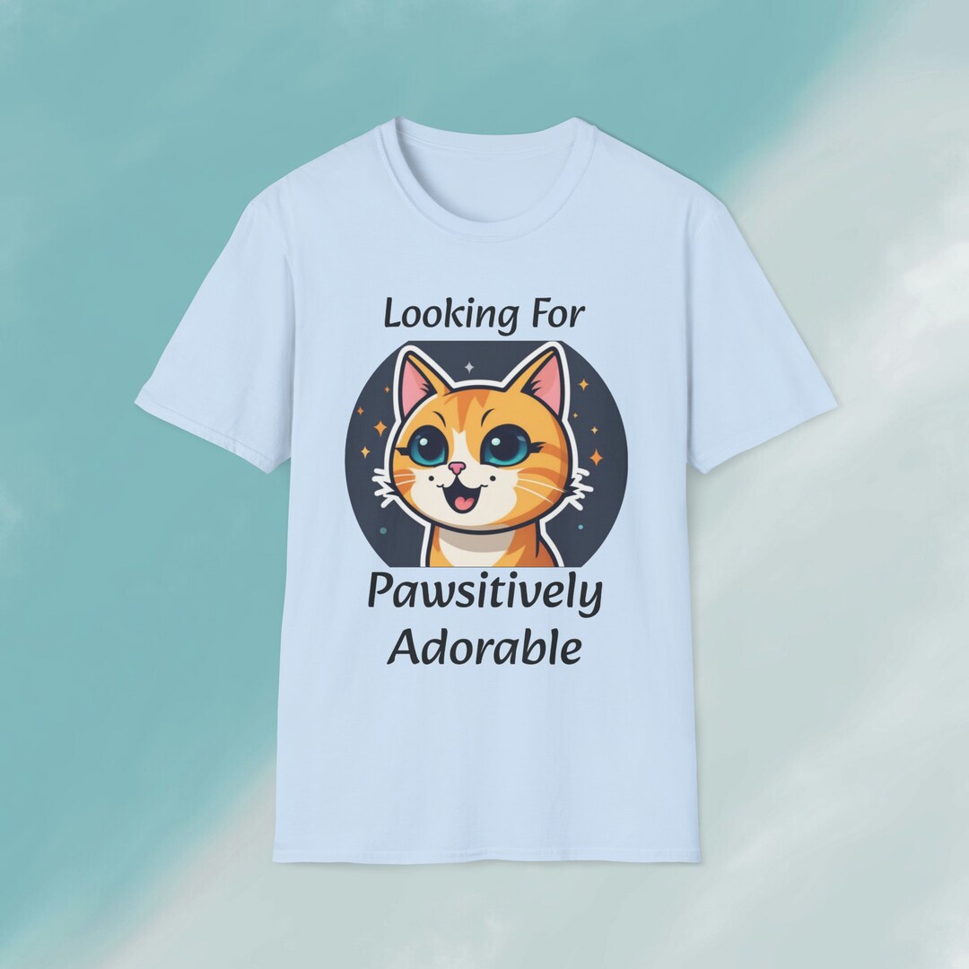 Pawsitively Adorable Cat Couples 2 of 2 T-shirt, Cute Quote Funny ...