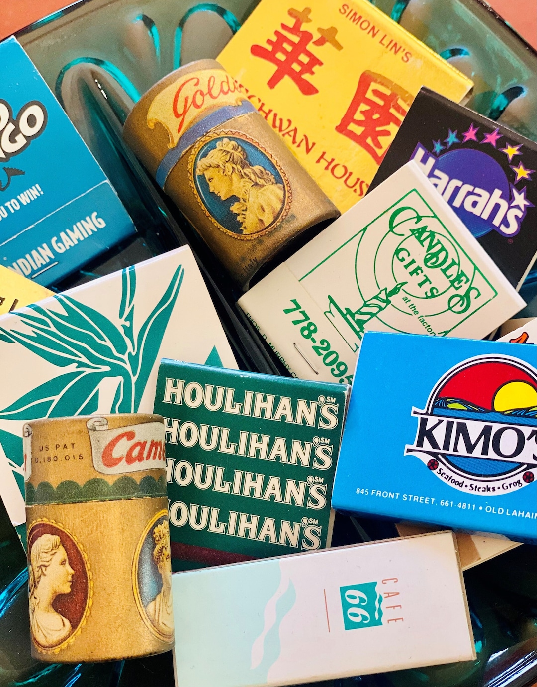 Custom Selected Vintage Matchbooks Lot of 5 or 10, Vintage Hotel ...