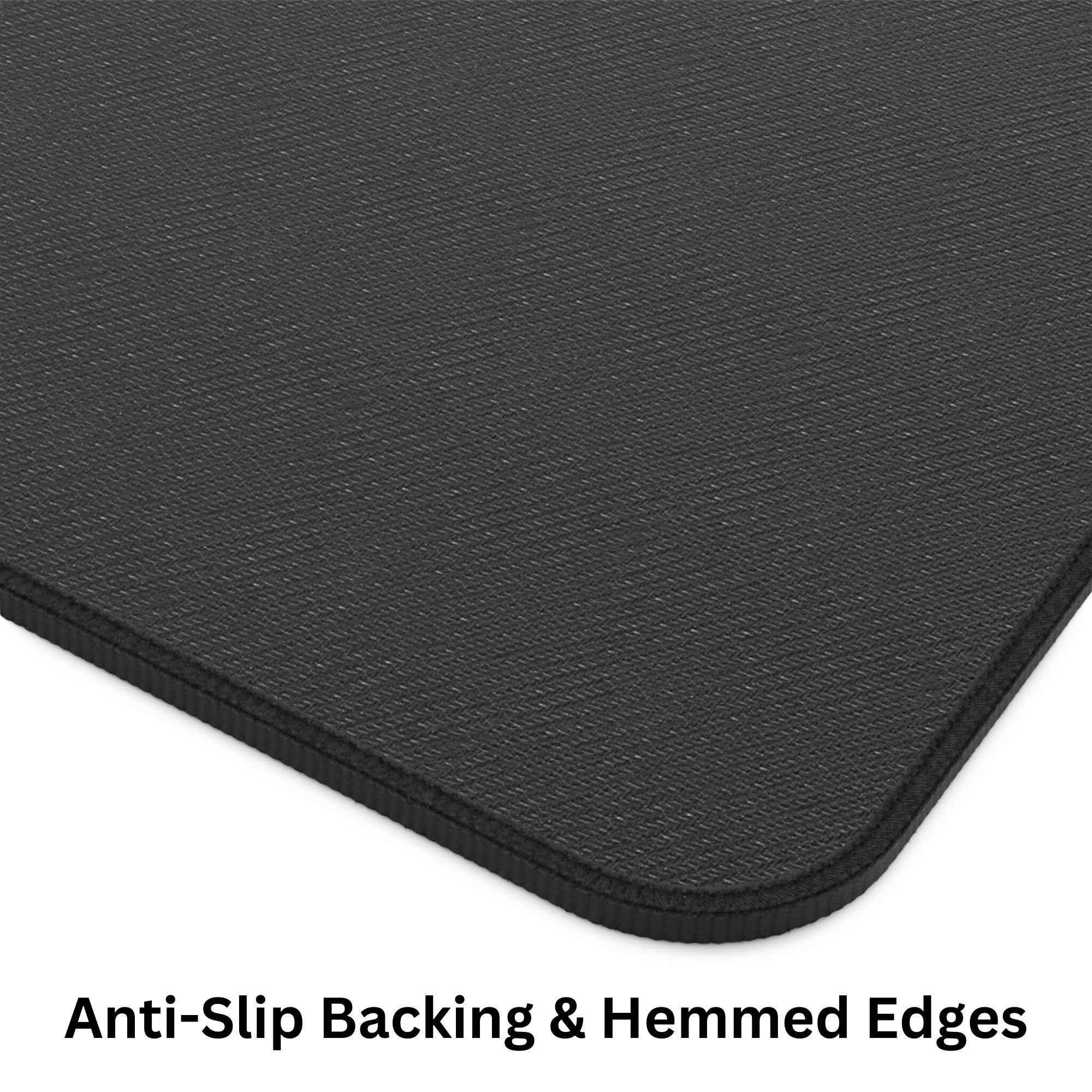 Flight Instrument Panel Desk Pad, Futuristic Style Desk Mat, Extra Long ...