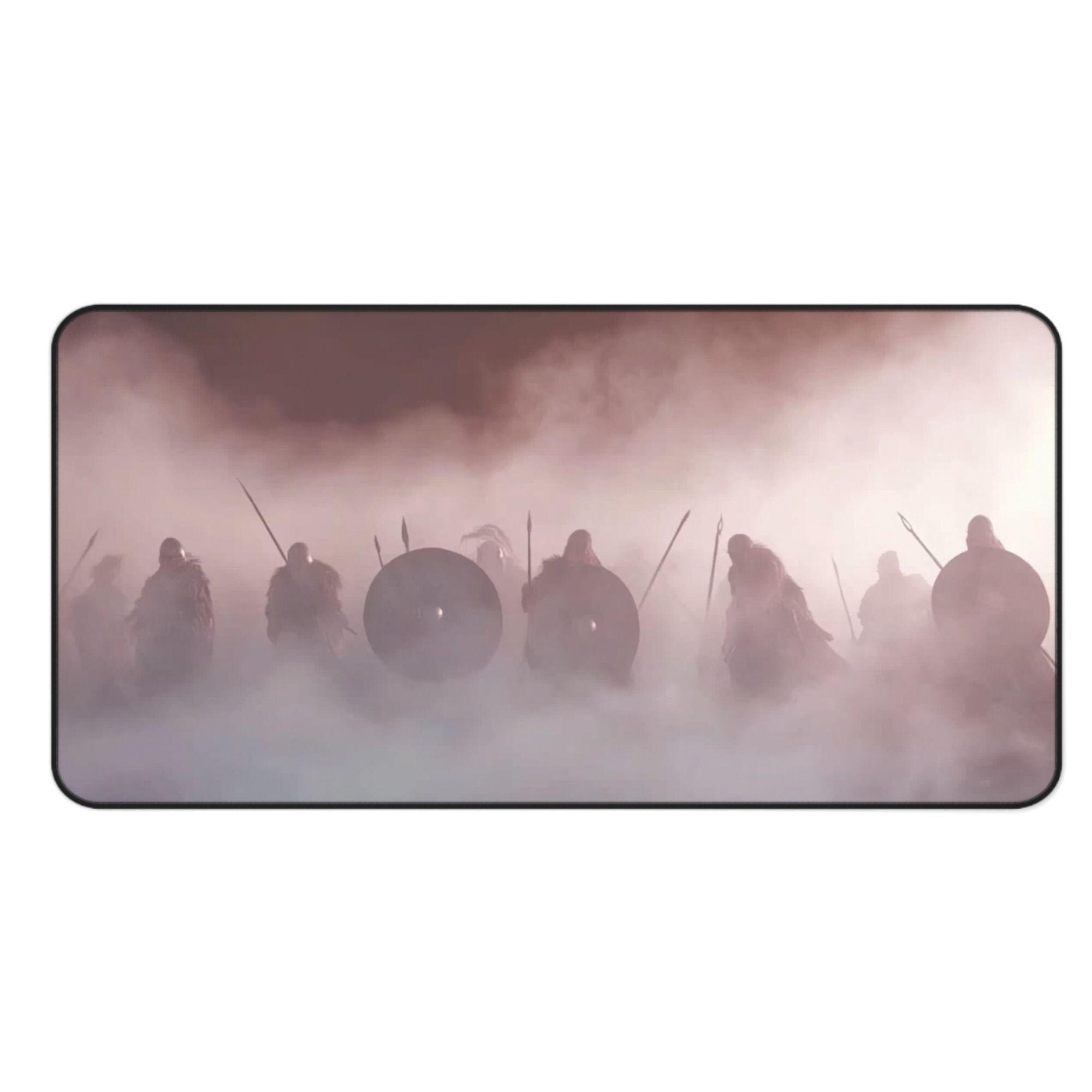 Viking Themed Desk Mat, Norse Desk Pad, Viking Army Extra Large Mouse ...