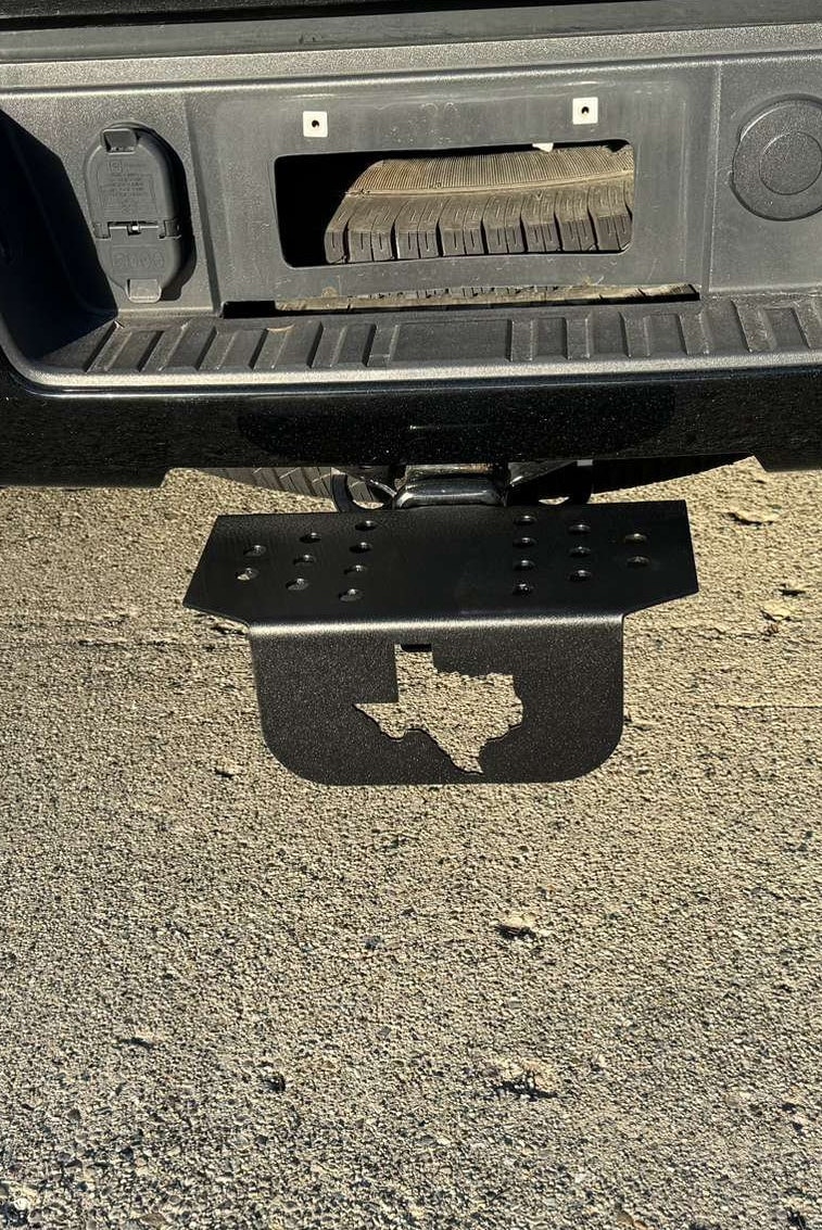 Texas Hitch Steps, Fits 2" Receiver, Powder Coated, Made to Order ...