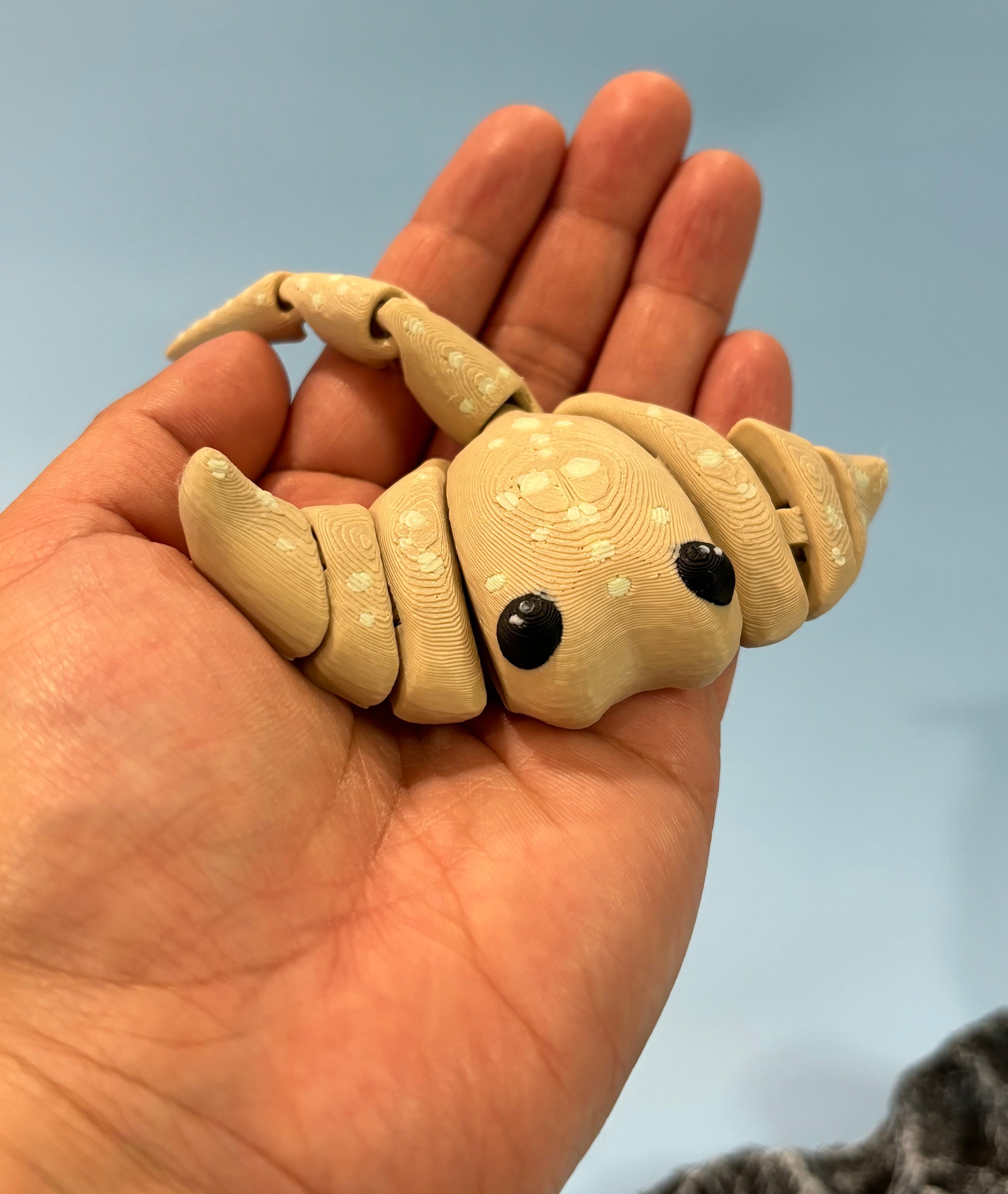 Cute and Tiny Stingray-articulating-sensory-flexi Toy - Etsy