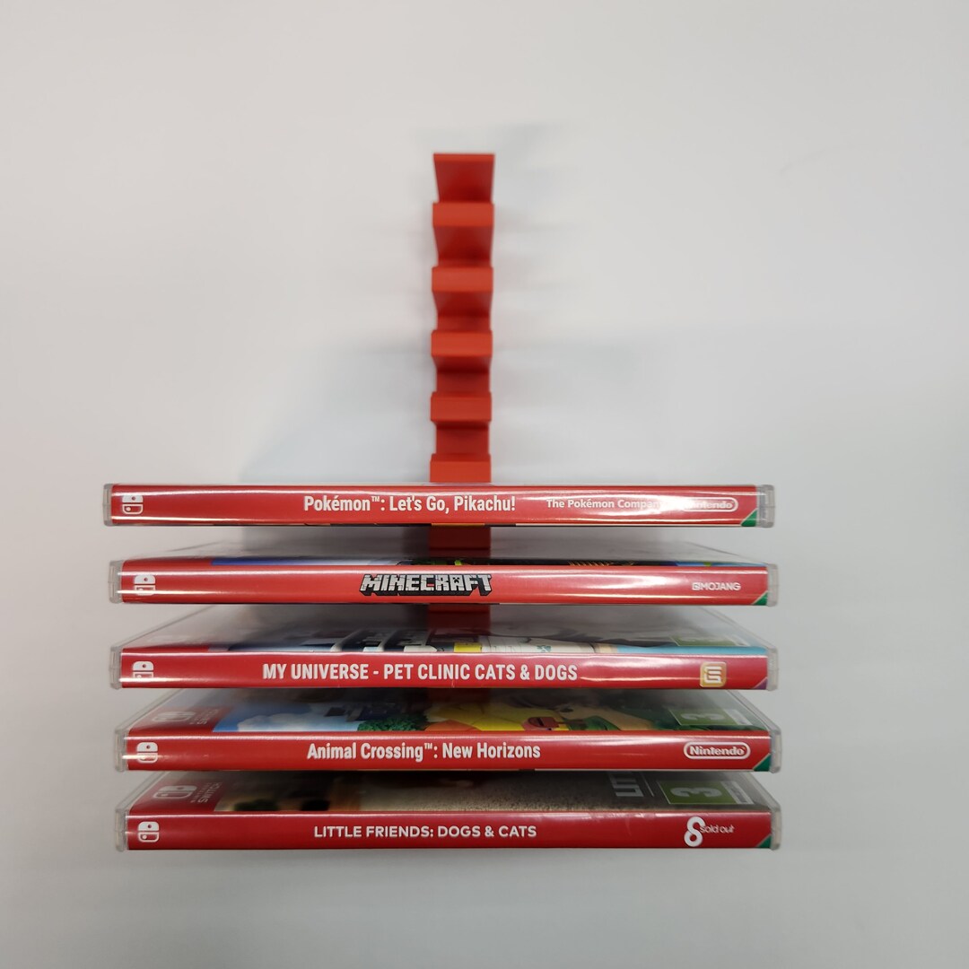 Modular Wall-mounted Nintendo Switch Game Storage Display Shelf ...