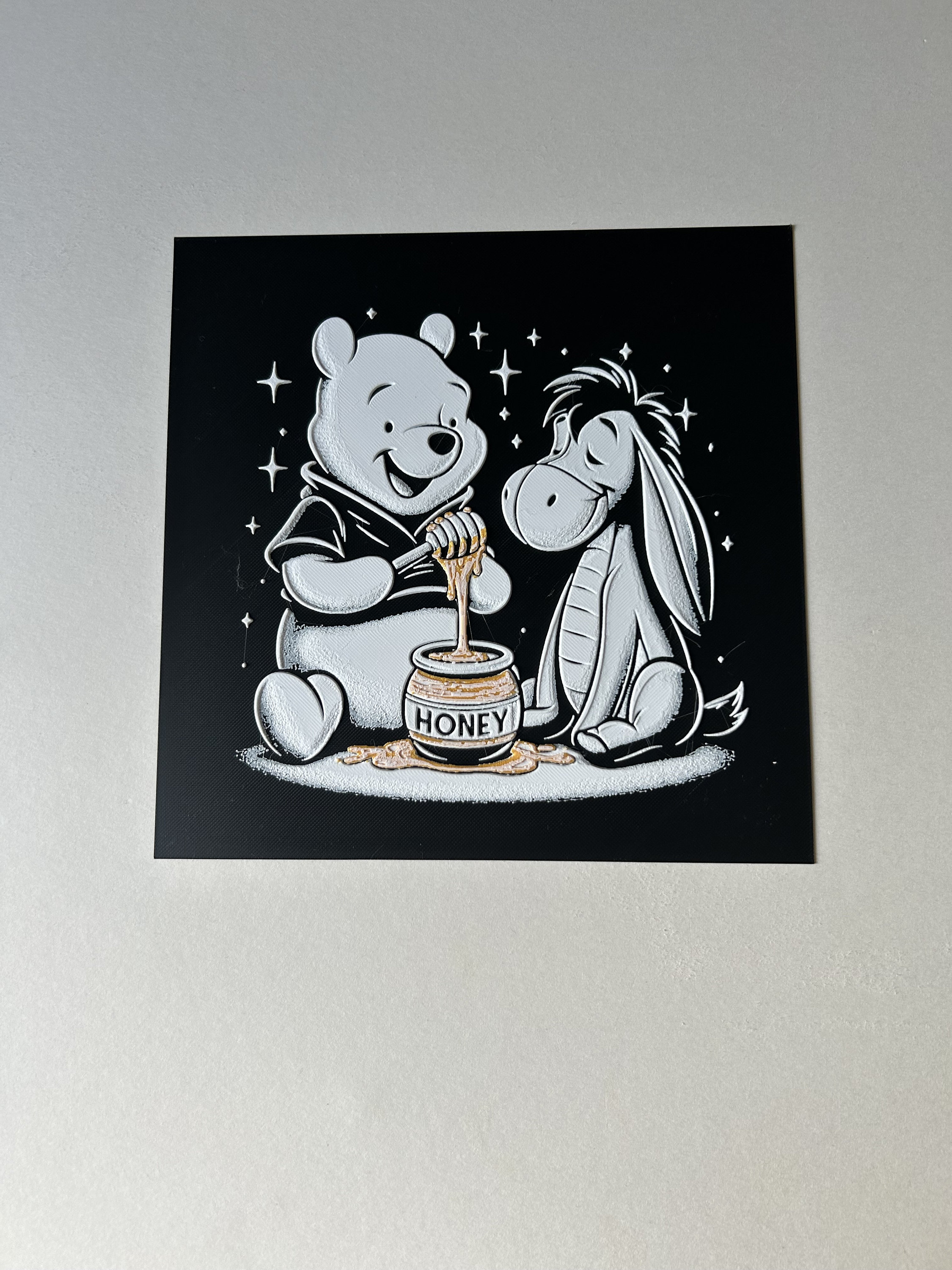 3D Printed Winnie Photo - Etsy UK