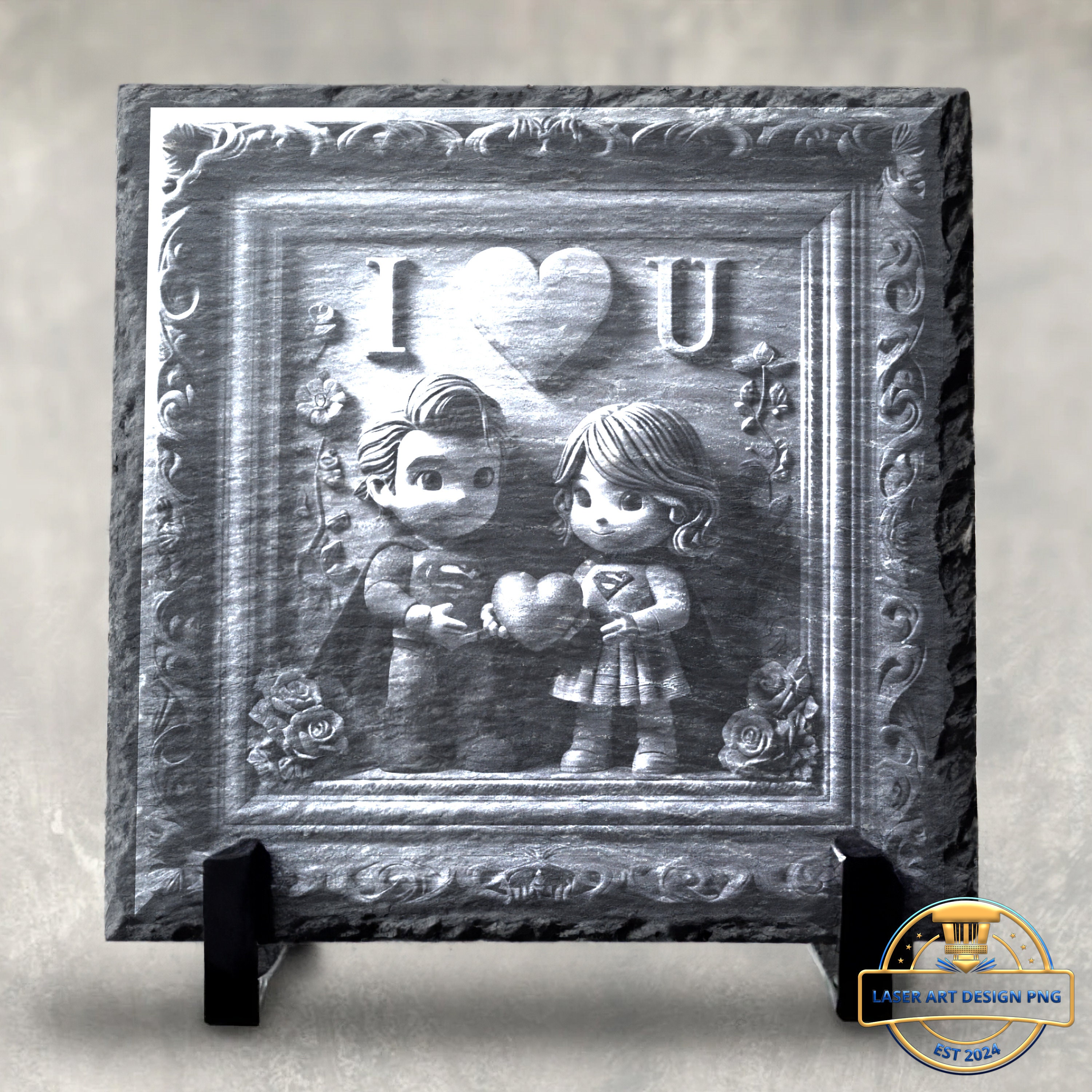 Laser Burn PNG 3D Illusion Engrave Laser Ready Lightburn File Digital ...