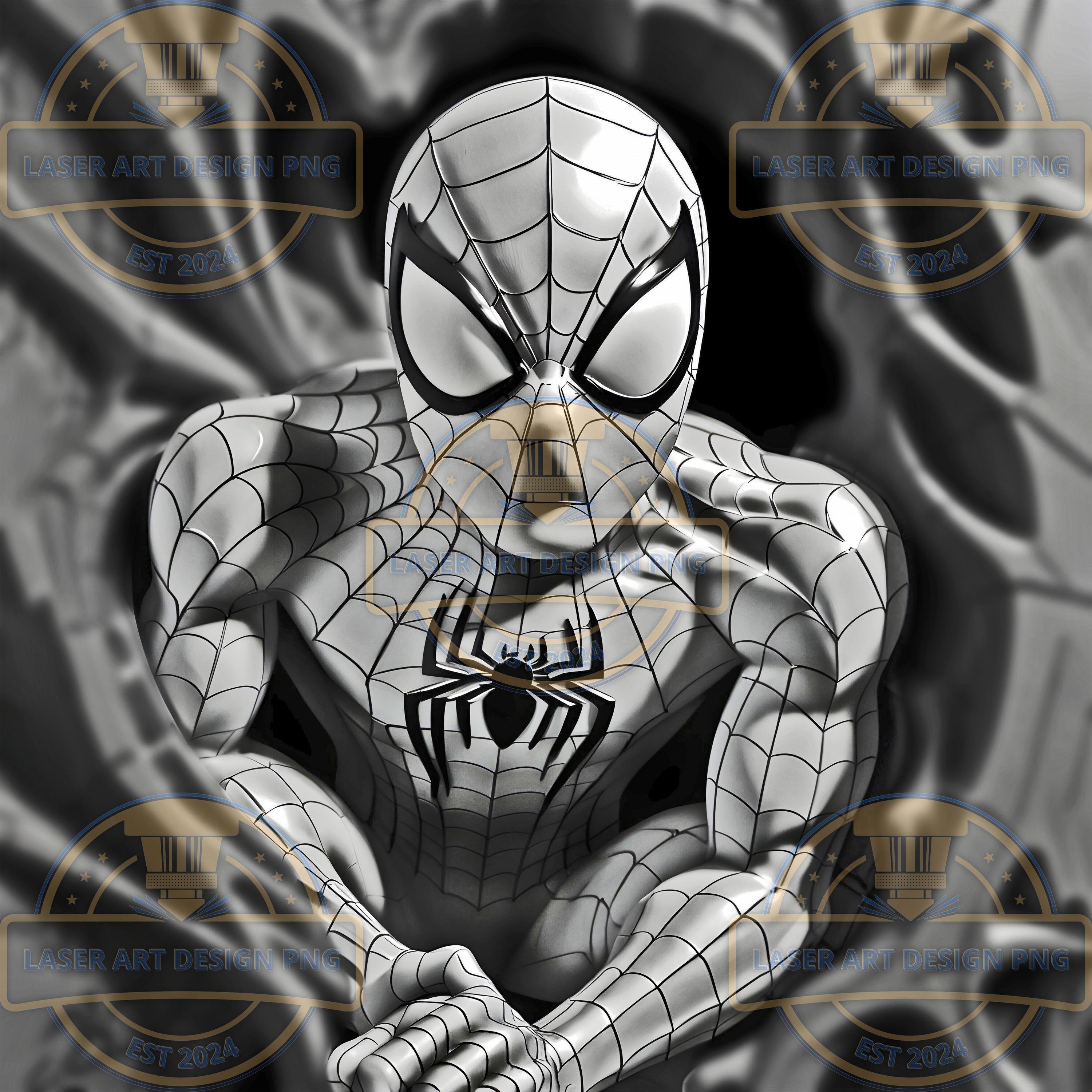 3D Web Guardian PNG | Laser Engraving File | High-resolution Digital ...
