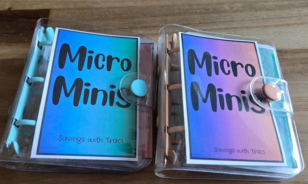 Micro Mini Challenge Binder - Etsy