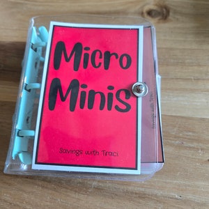 Micro Mini Challenge Binder - Etsy