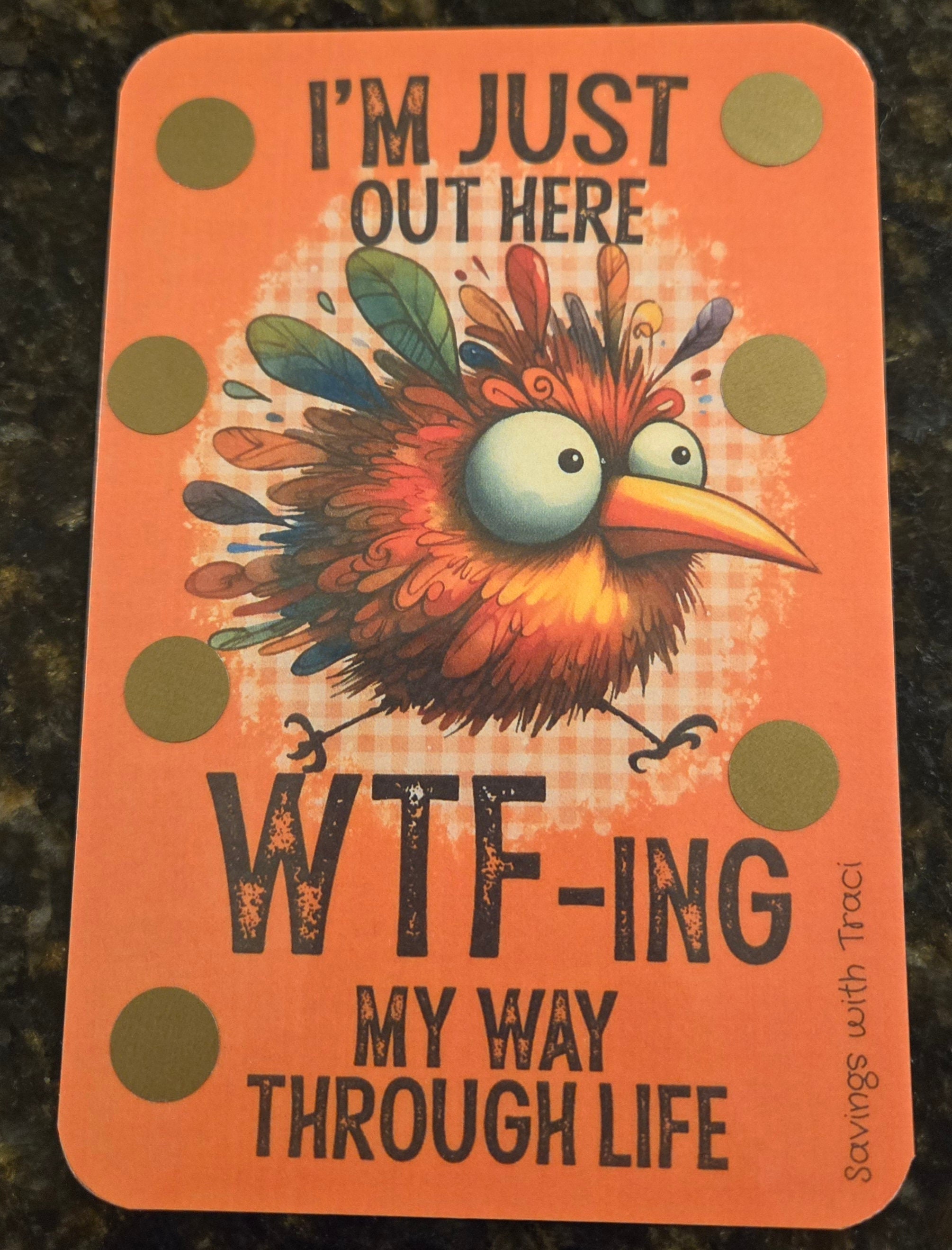 WTF Crazy Birds - Etsy
