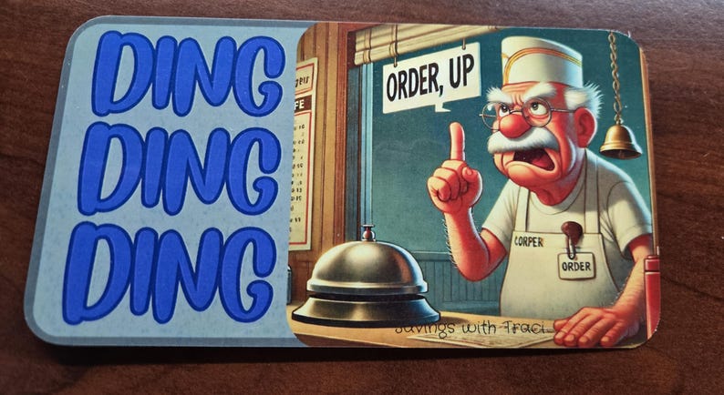 Order up Challenge Dashboard: A6 or A5 Binder Insert - Etsy