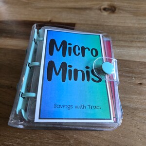 Micro Mini Challenge Binder - Etsy