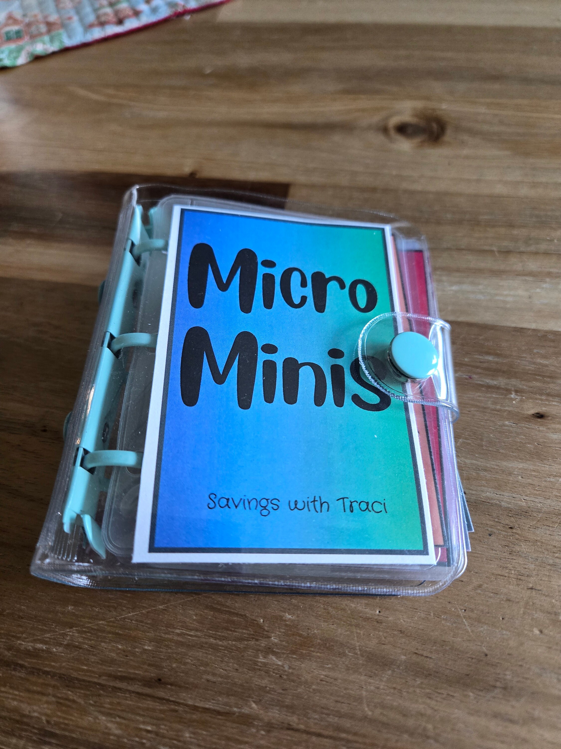 Micro Mini Challenge Binder - Etsy