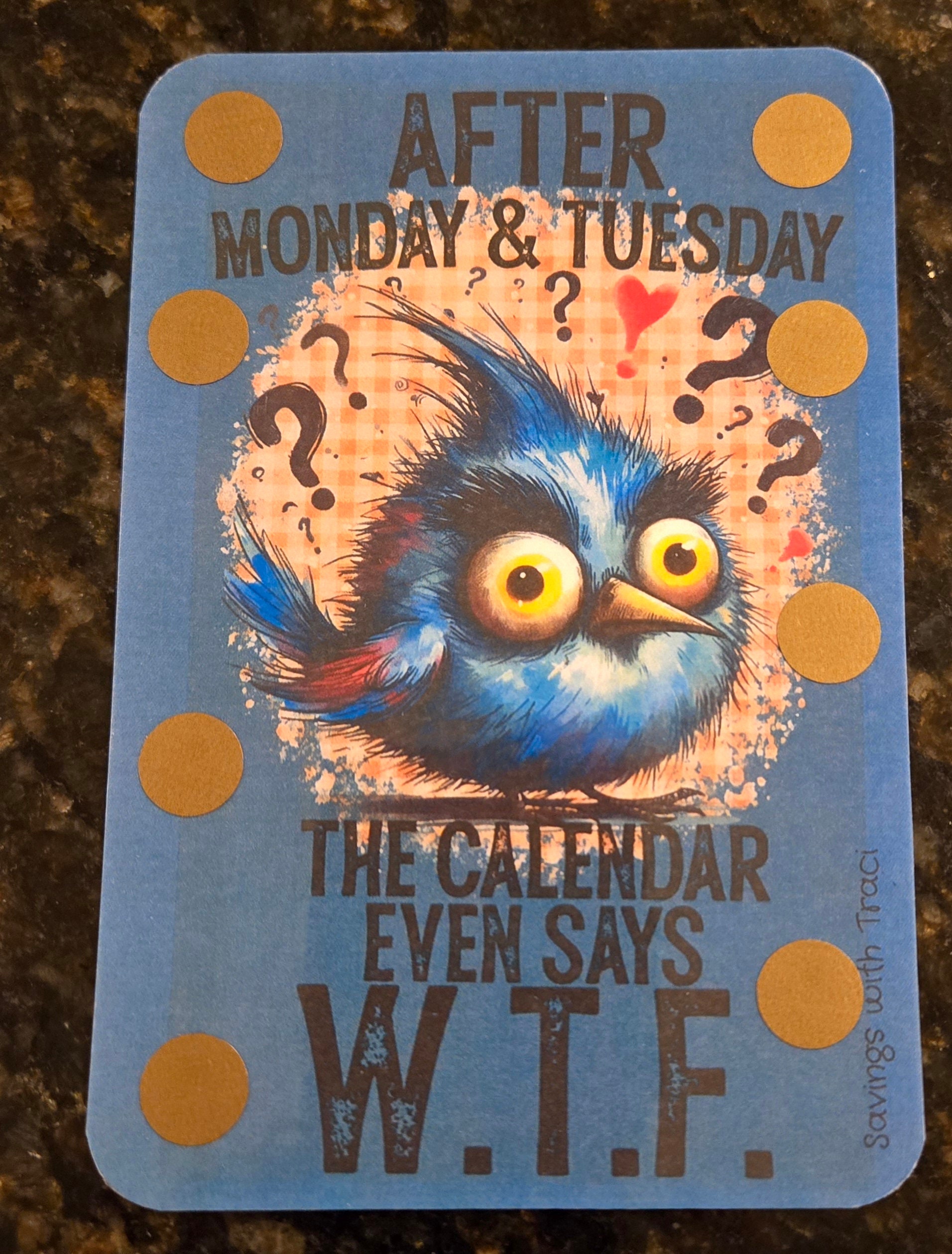 WTF Crazy Birds - Etsy