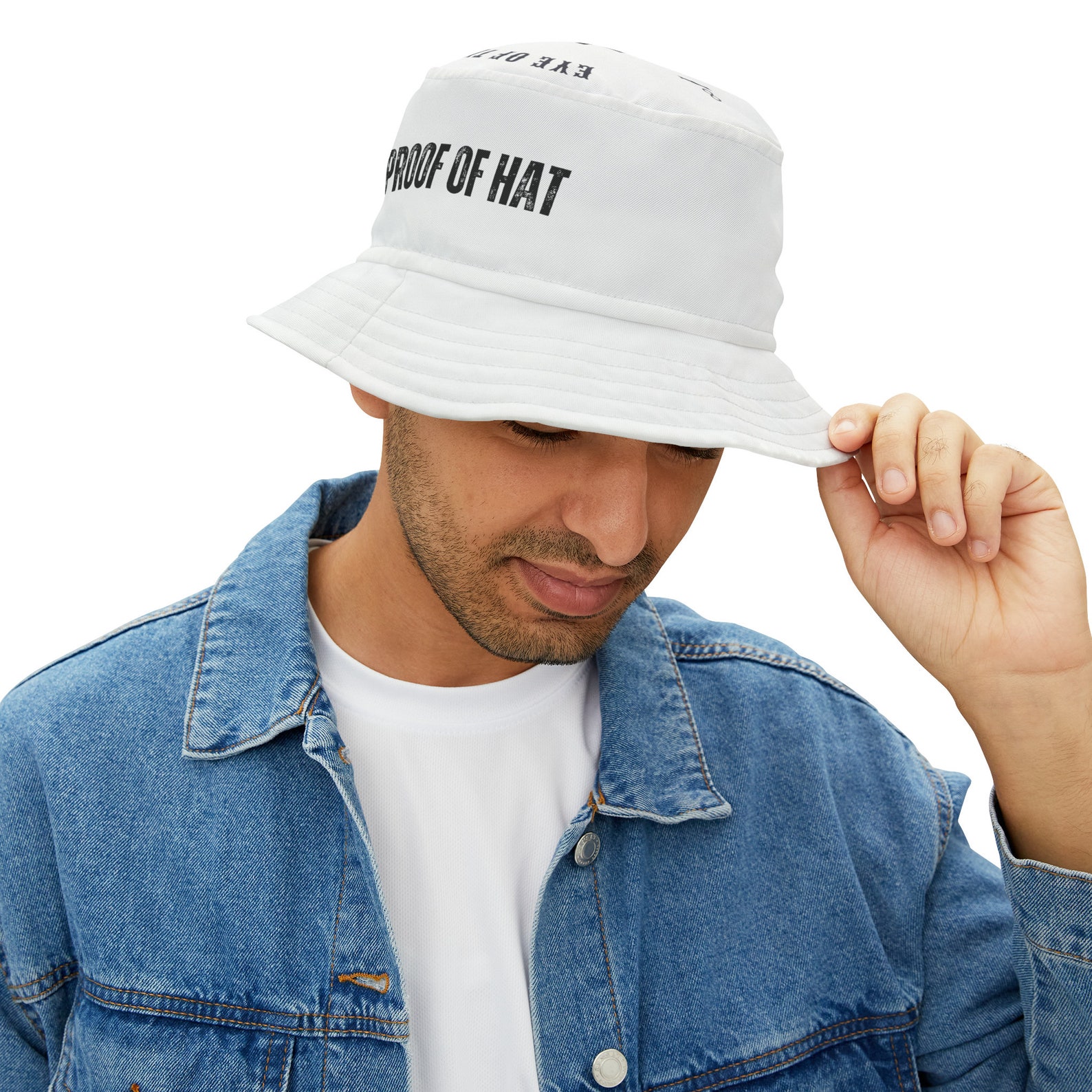Proof of Hat Bucket Hat, Hustle Head Gear, Hodl, Bitcoin Festival ...