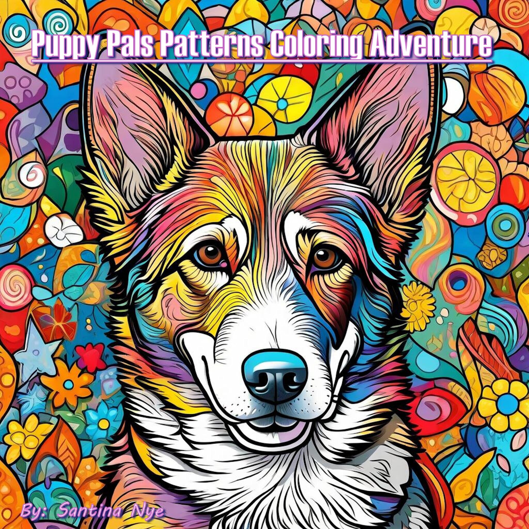 Puppy Pals Patterns Coloring Adventure - Etsy