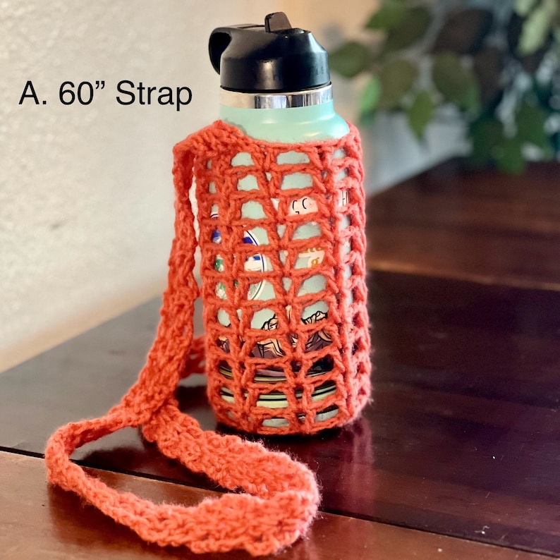 Crochet Water Bottle Holder - Etsy