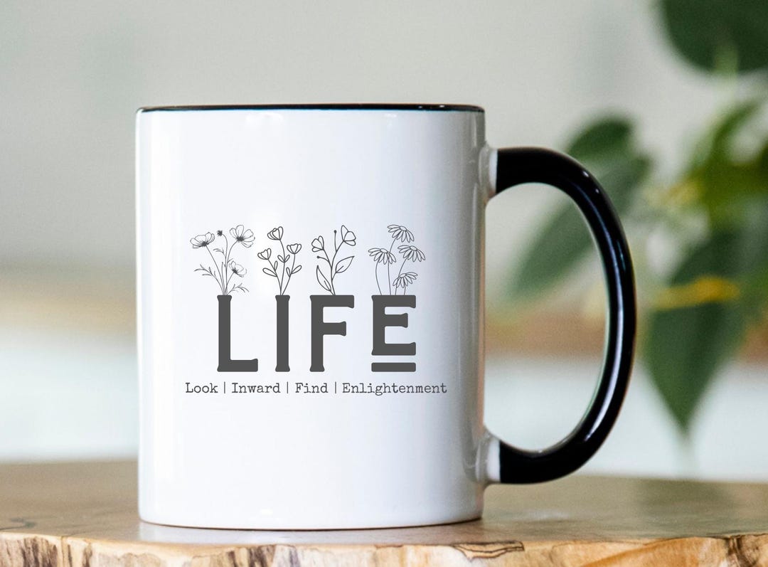 Inspirational & Motivational Life -positive Coffee Mug . Self Love Mug ...