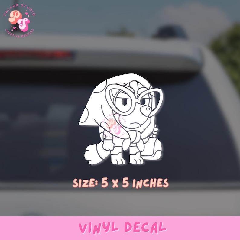Grouchy Granny| Gladys White Decal - Etsy