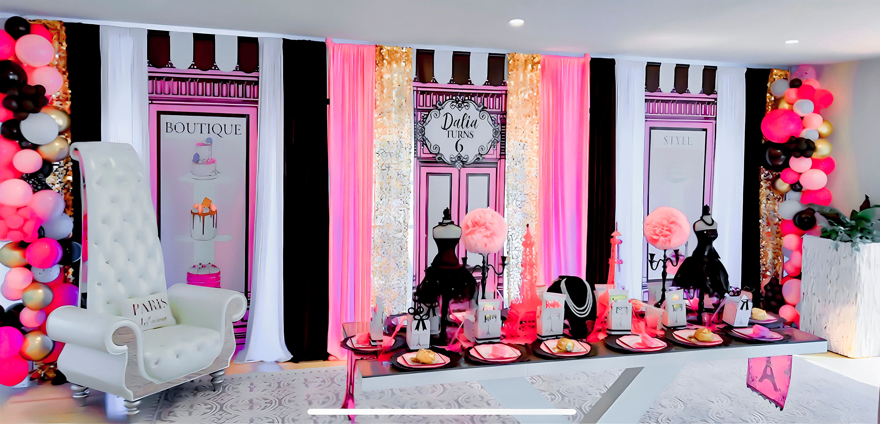 Paris Storefront Backdrop Digital File CUSTOMIZABLE - Etsy