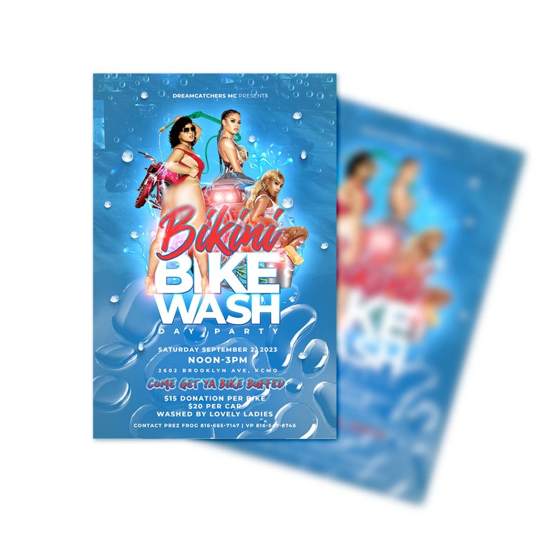 Graphic Party Flyer Design - Etsy