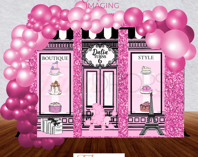 Paris Storefront Backdrop Digital File CUSTOMIZABLE - Etsy Paris Storefront Backdrop Digital File CUSTOMIZABLE - Etsy