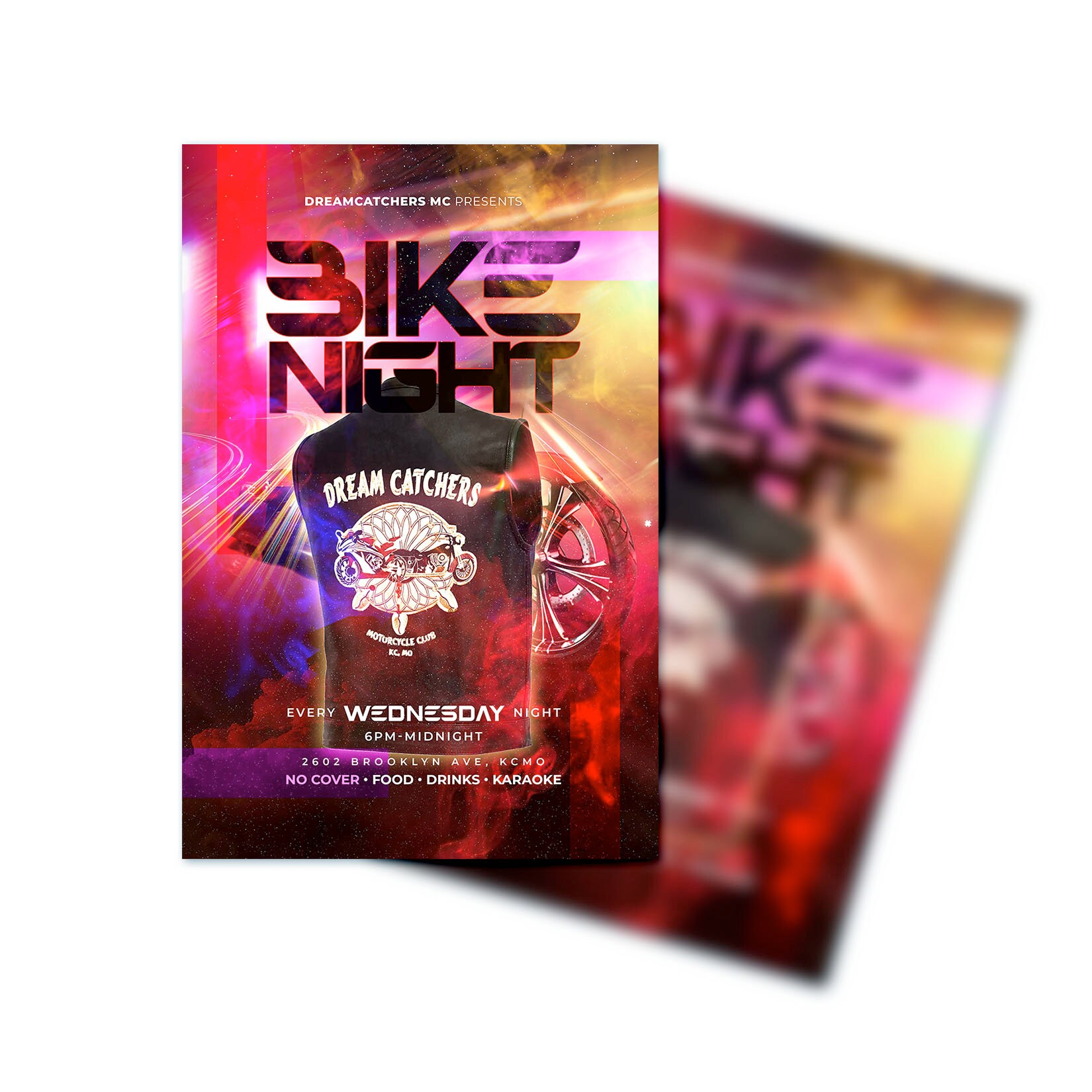 Graphic Party Flyer Design - Etsy