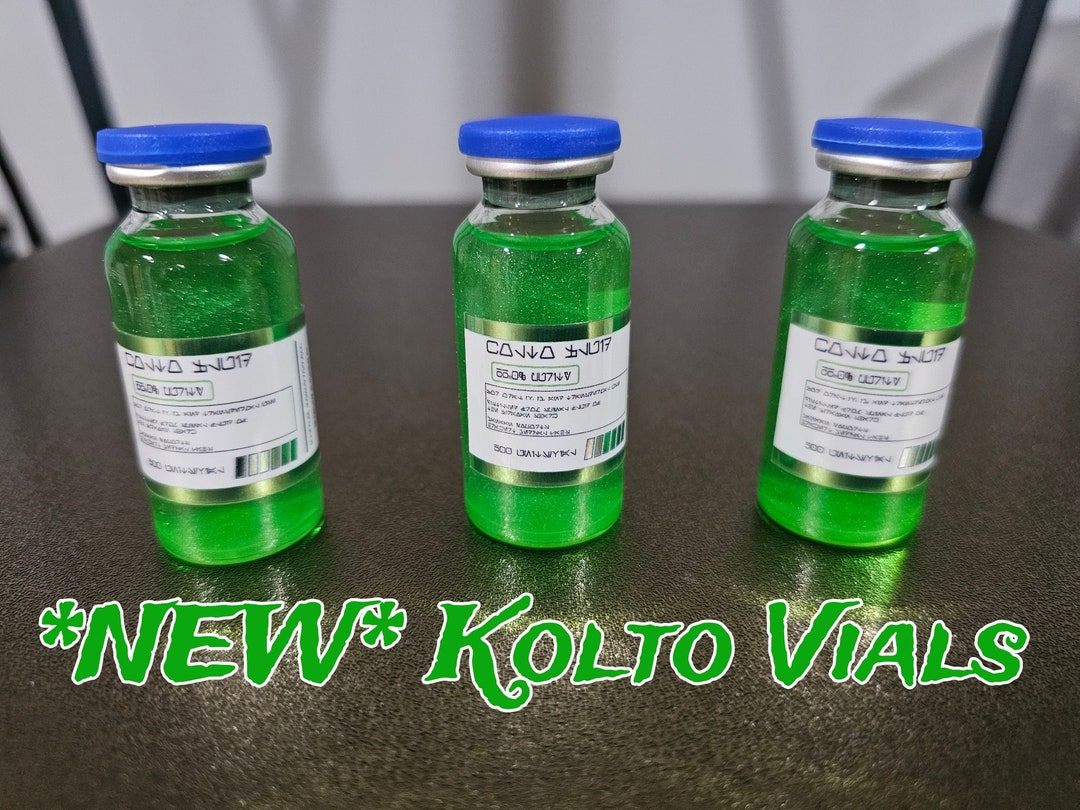 Kolto Fluid Vial - Cosplay Prop - Etsy