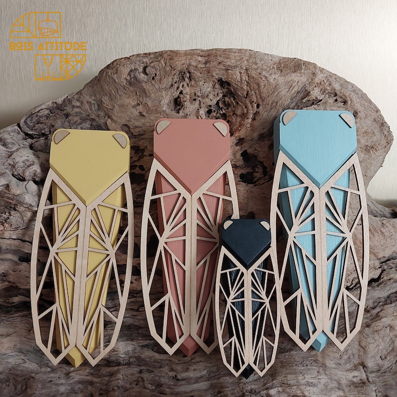 Wooden Cicada "la Cacan", Cicada of Provence, Cicada, Gift, Souvenir of ...