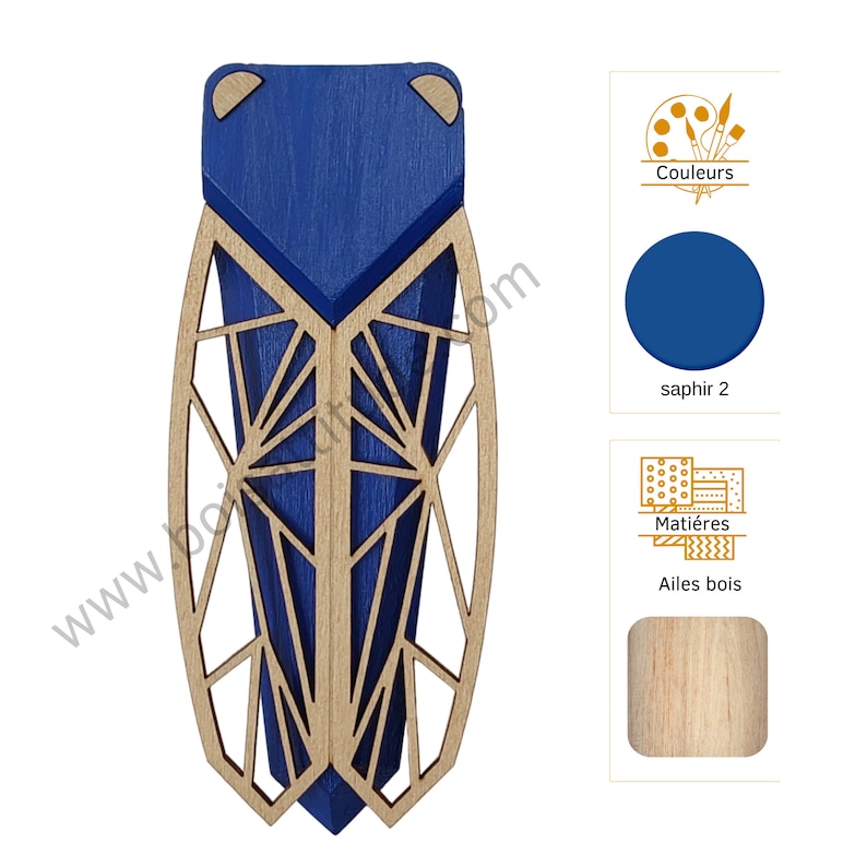 Wooden Cicada "la Cacan", Cicada of Provence, Cicada, Gift, Souvenir of ...