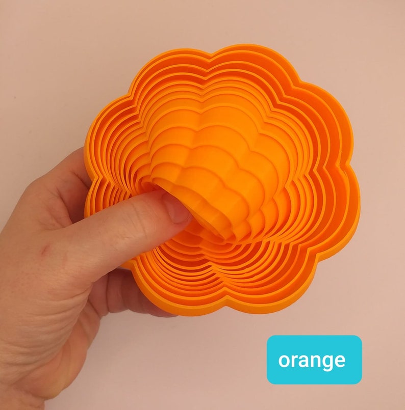 Fidget Flower Tornado 3D Printed in PLA + - Etsy UK