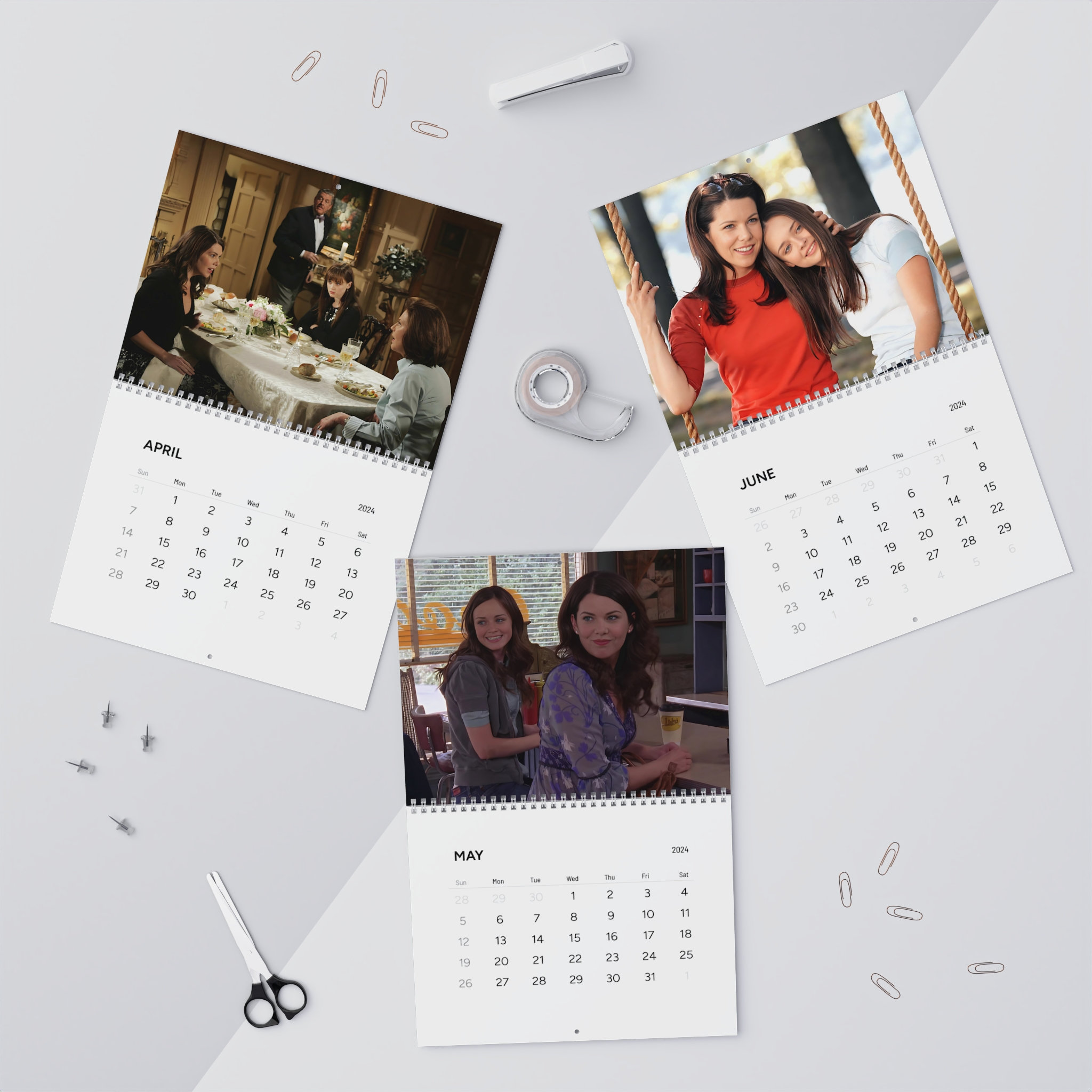 Gilmore Girls 2024 Wall Calendar Gilmore Girls Gifts Rory Lorelai ...
