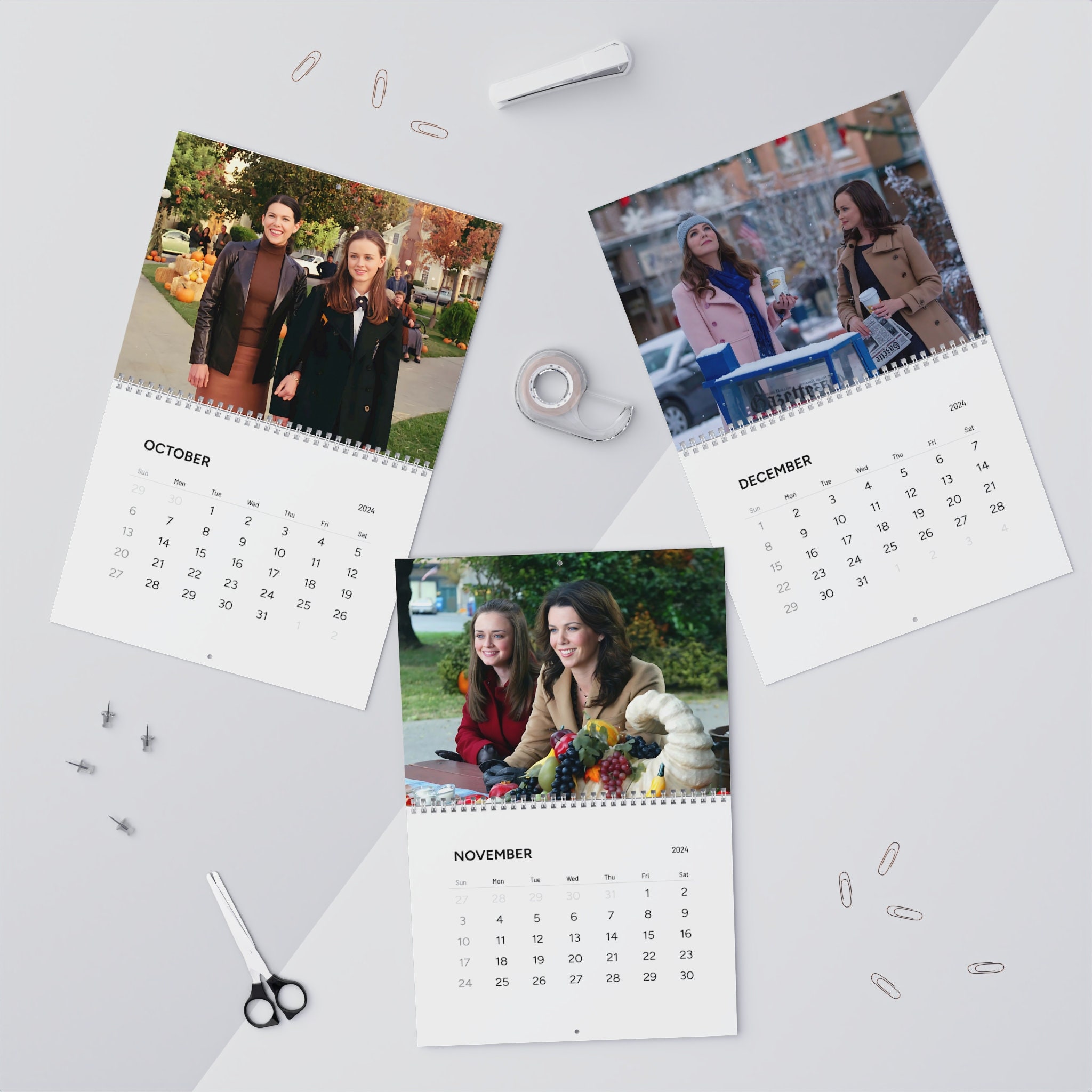 Gilmore Girls 2024 Wall Calendar Gilmore Girls Gifts Rory Lorelai ...