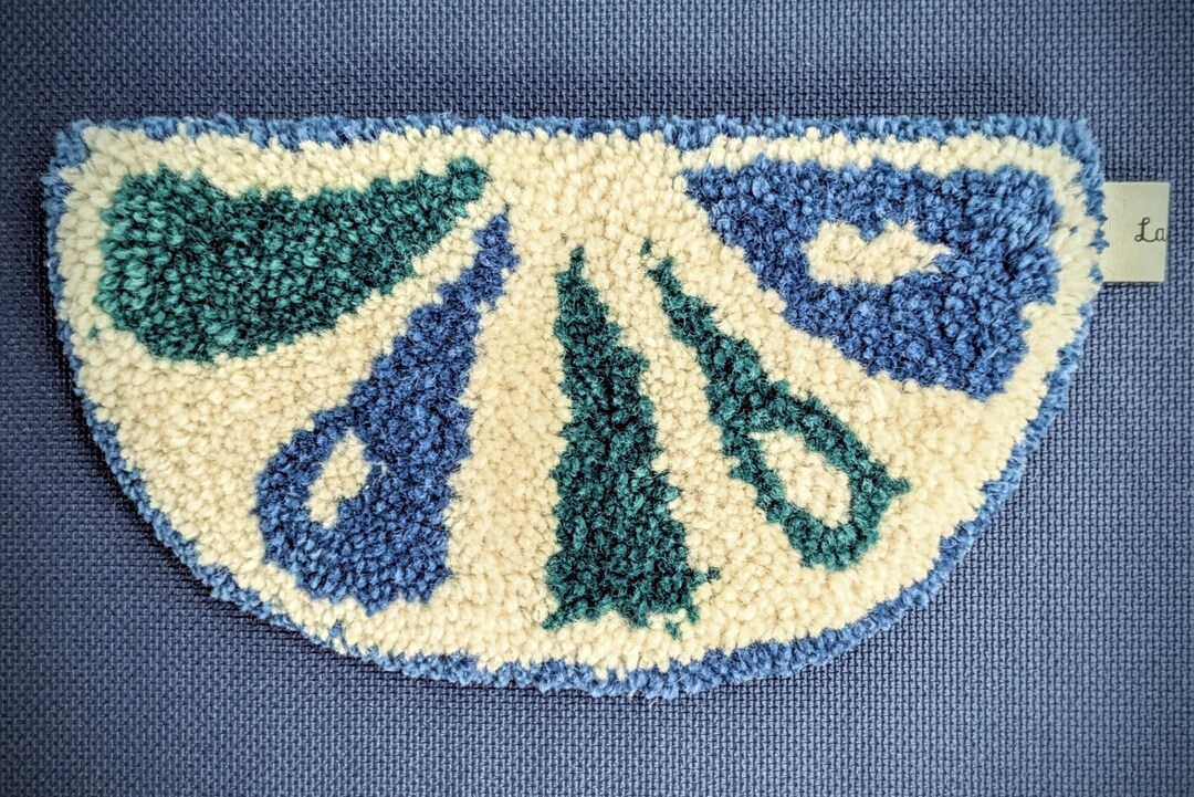 Tufted Decor: the Blue Lemon Quarter - Etsy