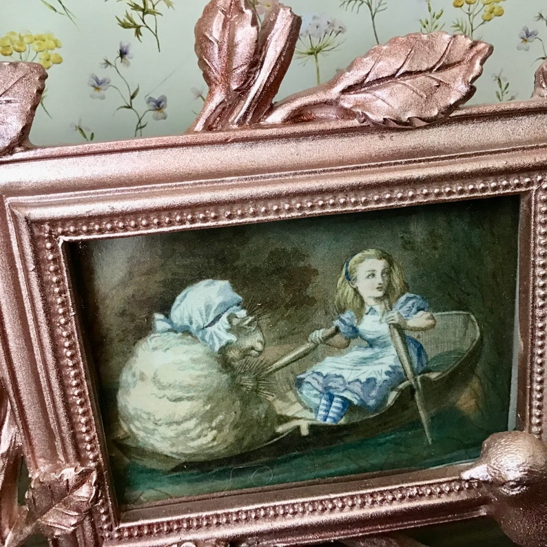 Alice in Wonderland Frame Print, Alice Inwonderland Framed Art, Home ...