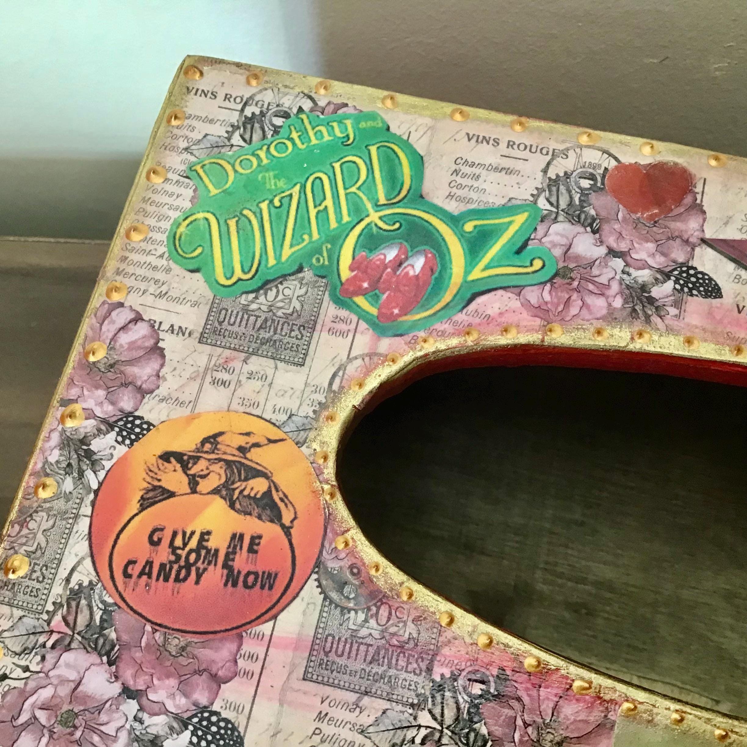 Wizard of Oz Themed Handmade Tissue Box Cover Kleenex Tissue Holder ...