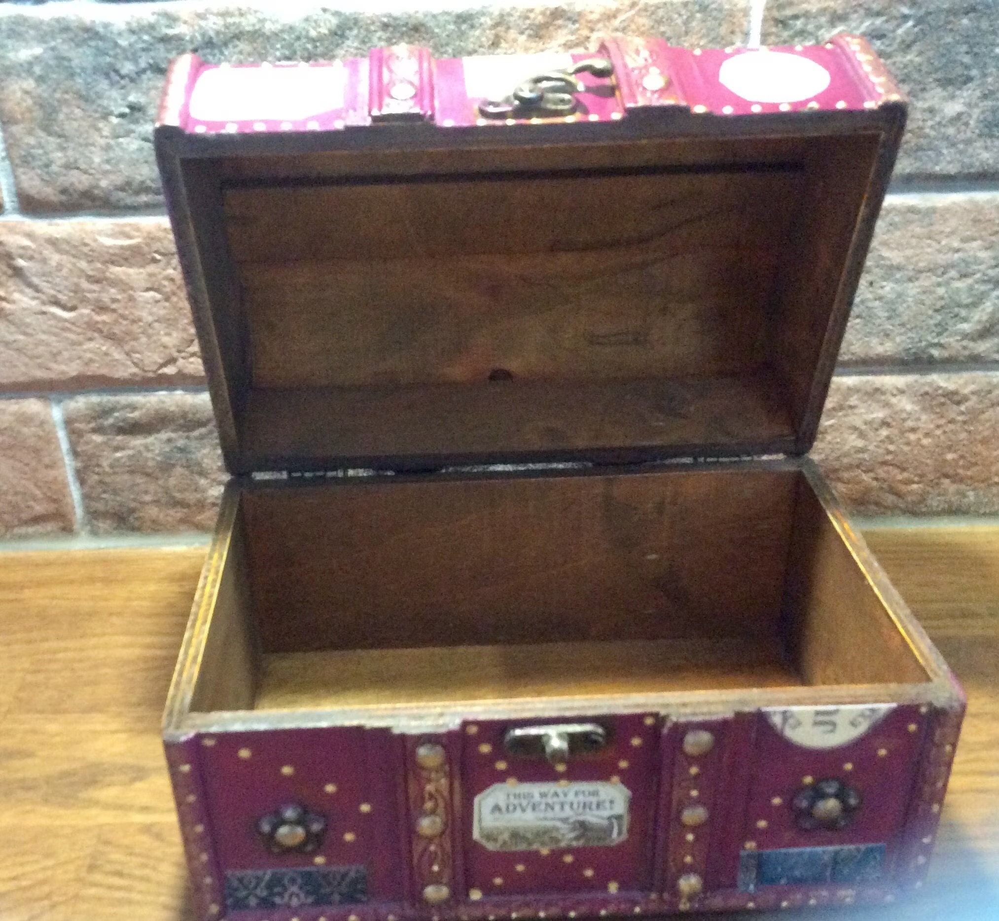 Steampunk Jewellery Box, Steampunk Treasure Chest. Keepsakes Box ...