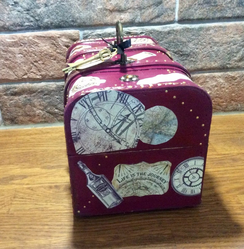 Steampunk Jewellery Box, Steampunk Treasure Chest. Keepsakes Box ...