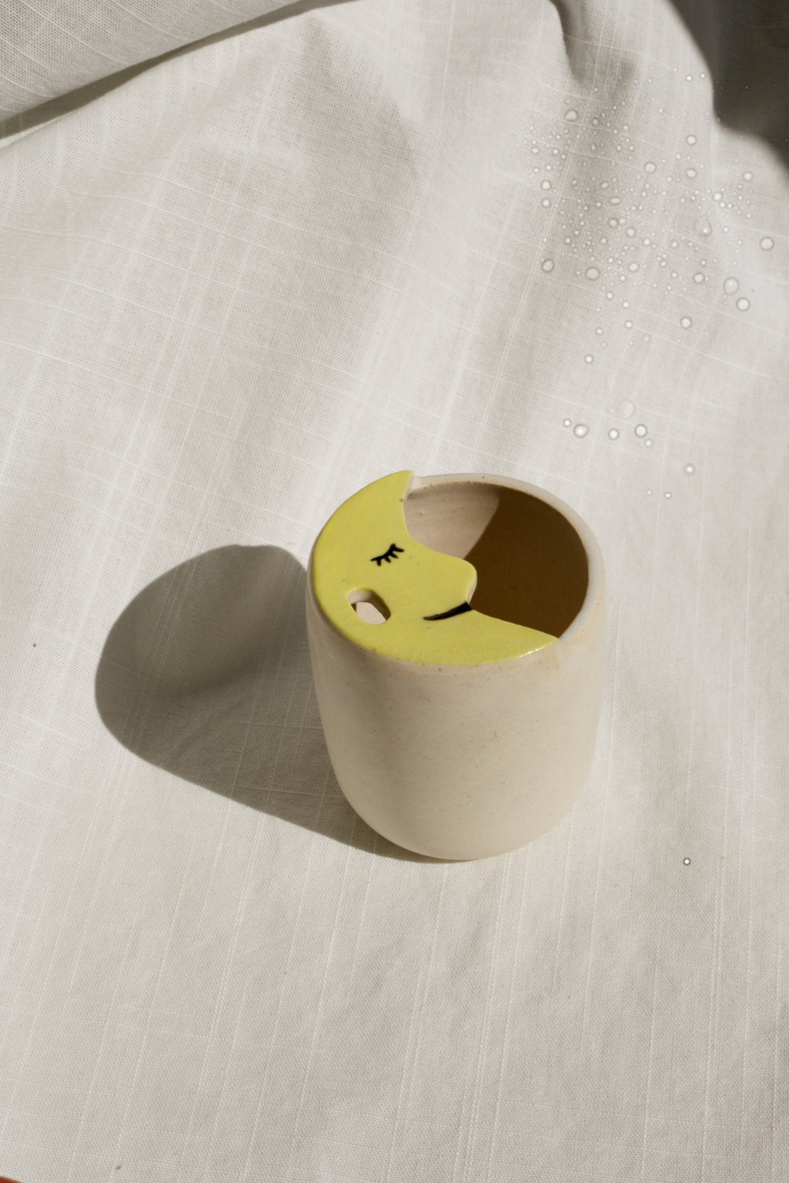 Moon to Go Sip Travel Cup Handmade Handpainted Ceramic Eco Lunar Mug - Etsy