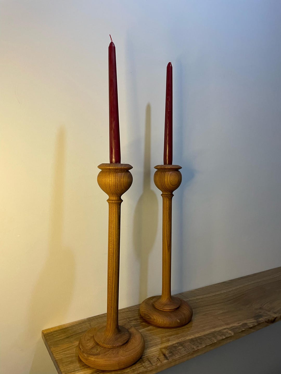 Funeral Candelabra, Candle Holders for Funeral, Large Wooden Candle ...
