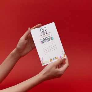 March Easter Calendar March 2024 Calendar March Calendar 2024 Easter ...