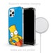 Bart Simpson Phone Case: Springfield Design, TPU Gel Cover - Etsy