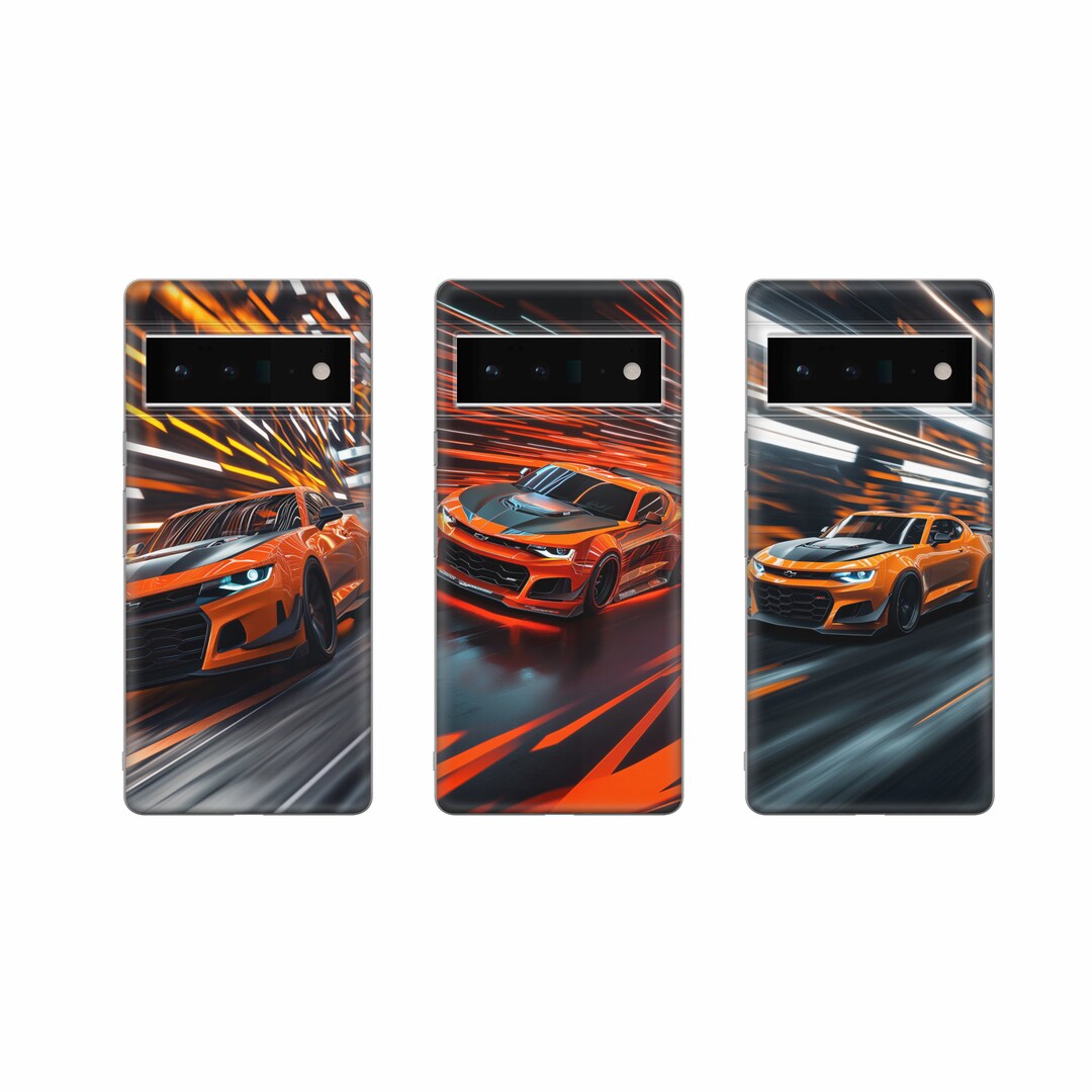 Camaro Phone Case Chevy Cover for Pixel 9 8A 7 Pro Oneplus Nord, Oppo ...