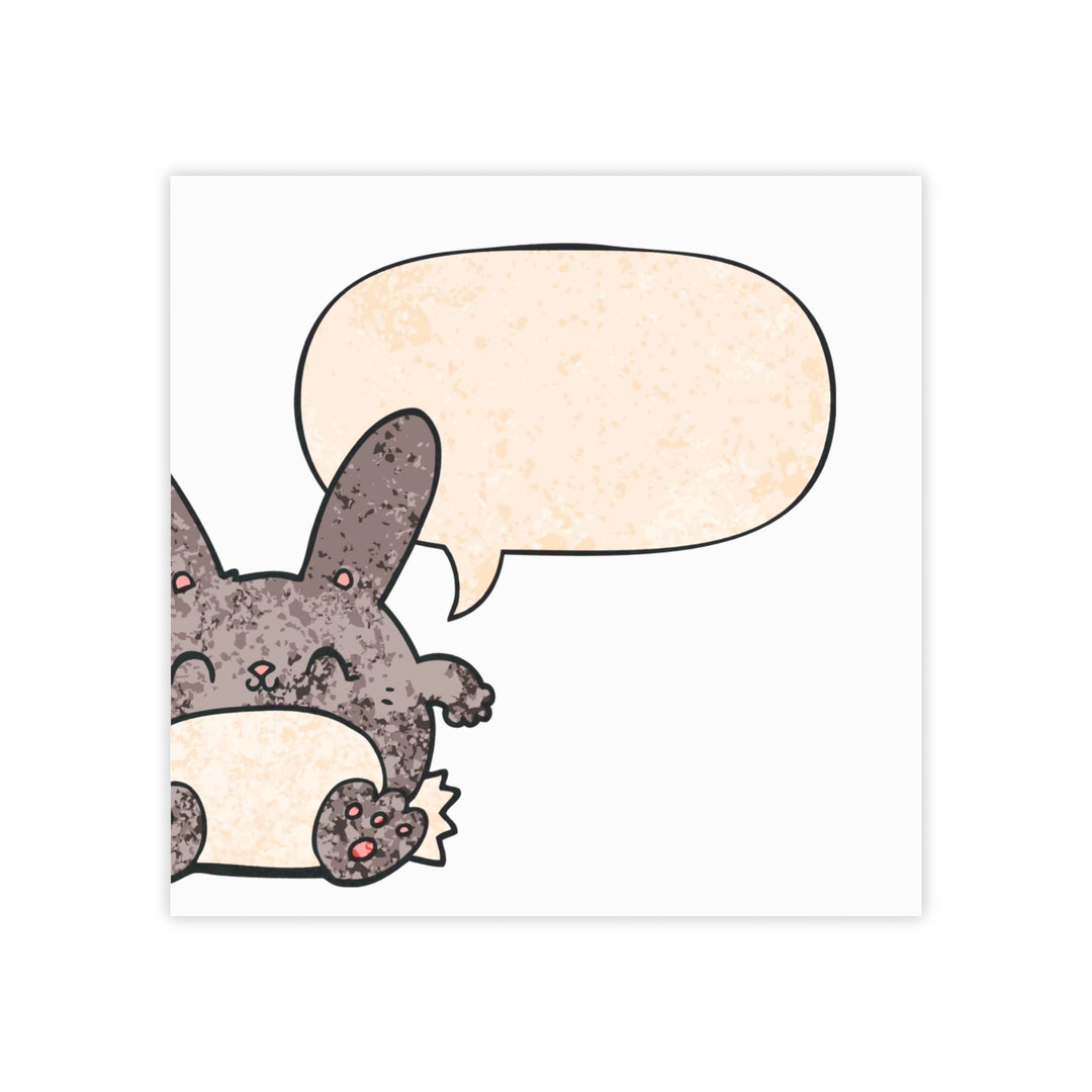 Cute Bunny Rabbit Stationary Post-it® Note Pads - Etsy
